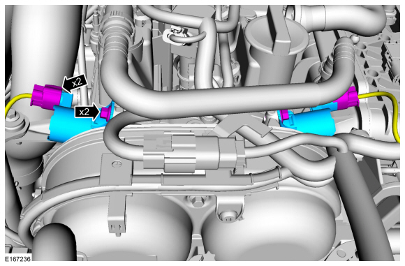 Ford Fusion - Variable Camshaft Timing (VCT) Oil Control Solenoid. Removal and Installation ...